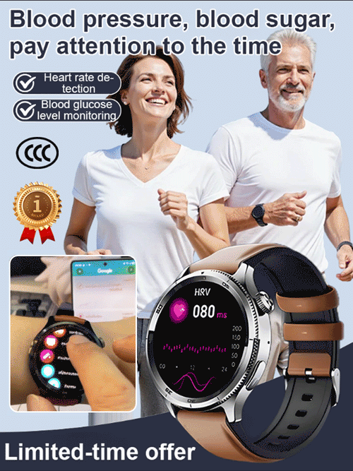 【🔥50% Off】 ️ Flagship Smartwatch for Health Protection, 24/7 Health Da ...